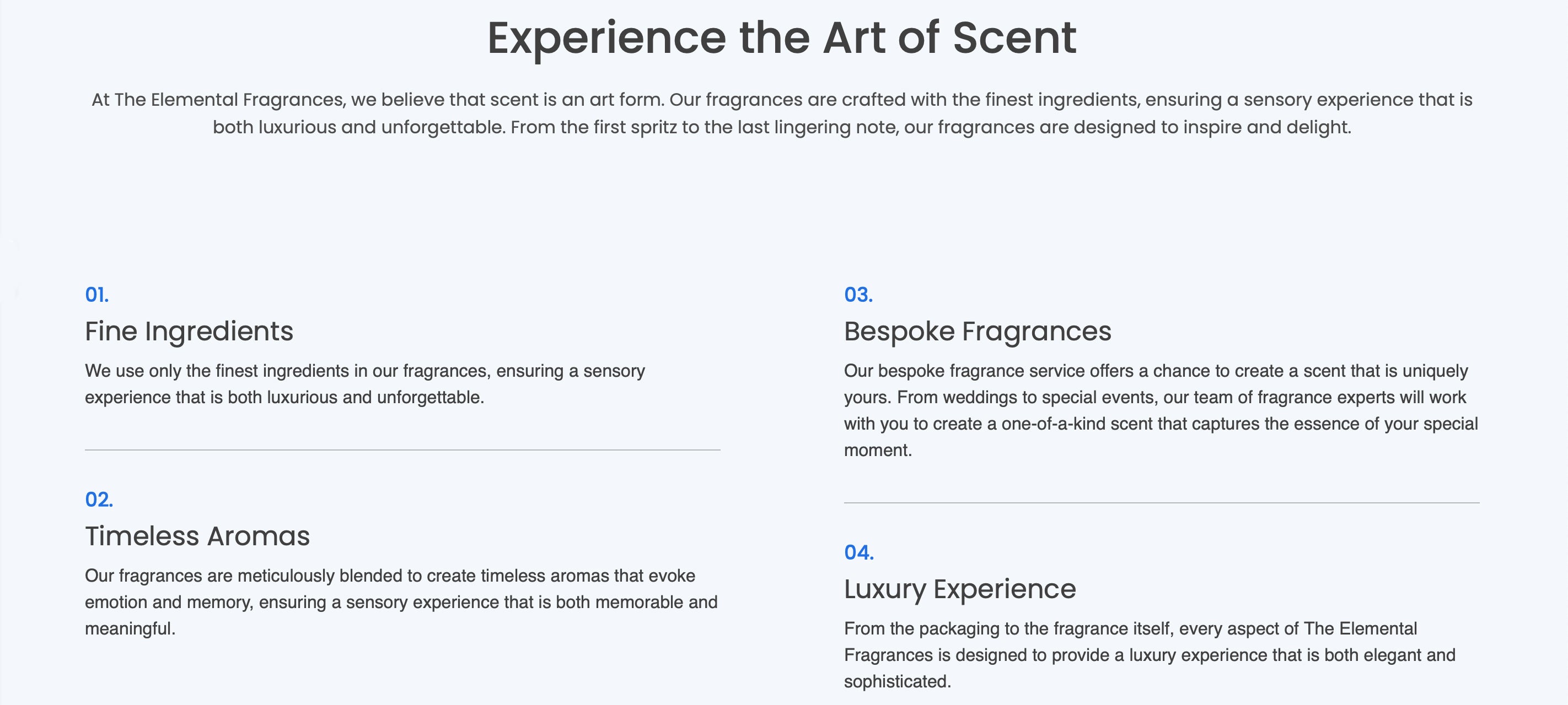 The Elemental Fragrance Selector – The Elemental Fragrances